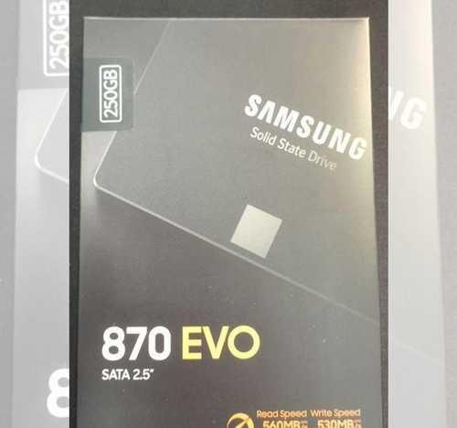 Жесткий диск ssd новый 250gb. Samsung evo