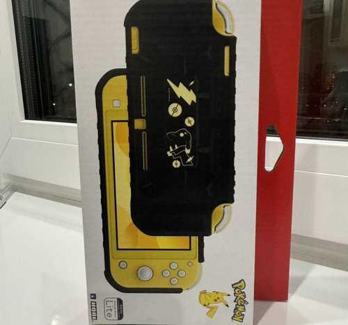Nintendo switch lite чехол hori pokemon