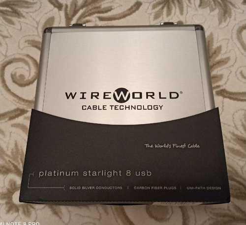 Wireworld Platinum Starlight 8 USB A - B -1 m