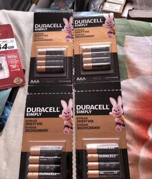 Duracell AAA Simply 4шт