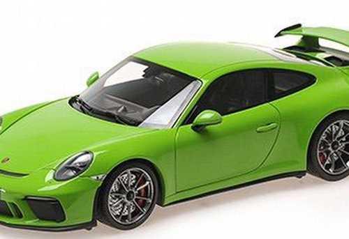 Minichamps porsche 911 GT3 2018 (110067025) 1:18