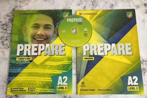 Prepare A2 level 3 новый комплект