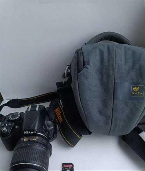 Nikon 3100 kit 18-55mm пробег 9627 кадров