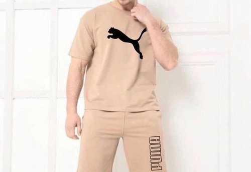 Спортивный костюм мужской шорты и футболка puma