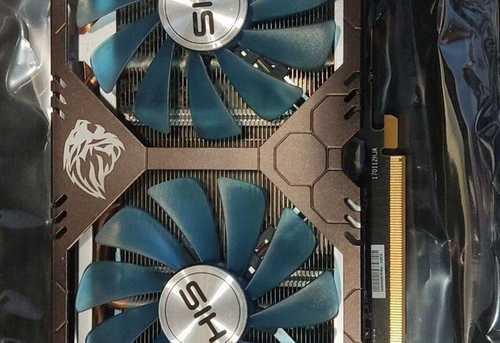 Видеокарта HIS RX 580 IceQ X2 OC 4 GB