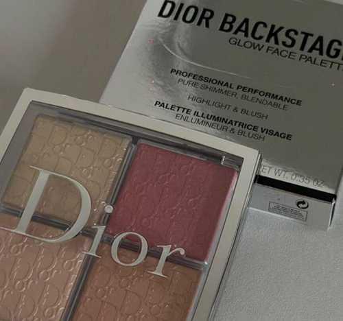 Dior Хайлайтер для лица Backstage Glow, Rose Gold