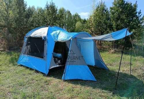 Палатка 4-5 мест, с тамбуром, металлические дуги