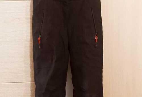 Зимние болоневые штаны/ полукомбинезон размер 110