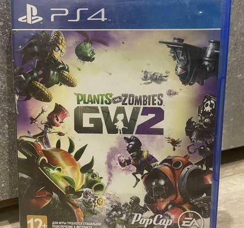 Диск Plants vs zombies GW2 для ps4/ps5