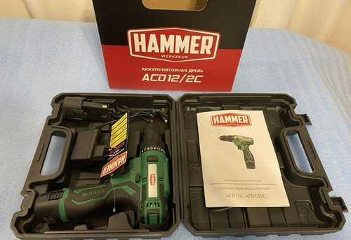 Дрель-шуруповерт Hammer ACD12/2