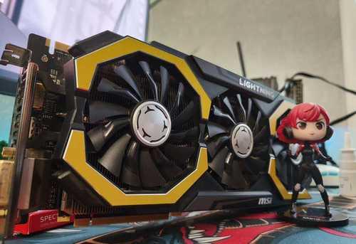 MSI Lightning GTX 980 Ti, на пломбе