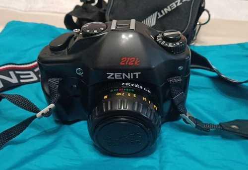 Новый Фотоаппарат Зенит 212 к + объектив zenitar