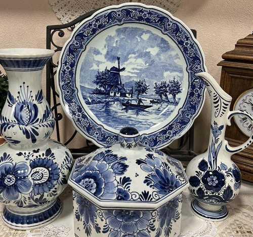 Винтажный Delft. Голландия