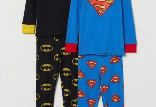 Пижама из джерси супермен H&M Германия 110/116