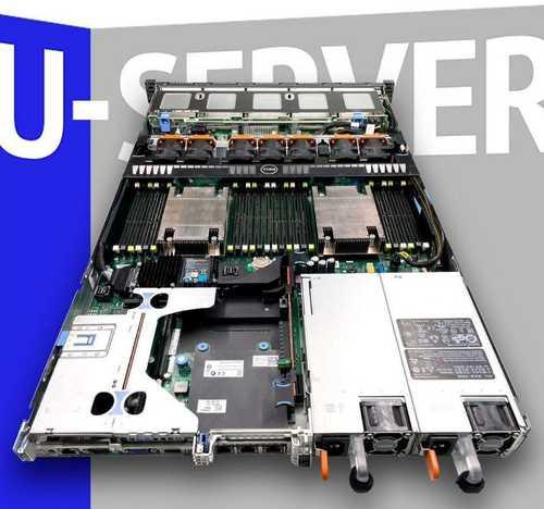 Сервер Dell R630 10SFF 2*2667v4 64G 1.9T H730pm 2*