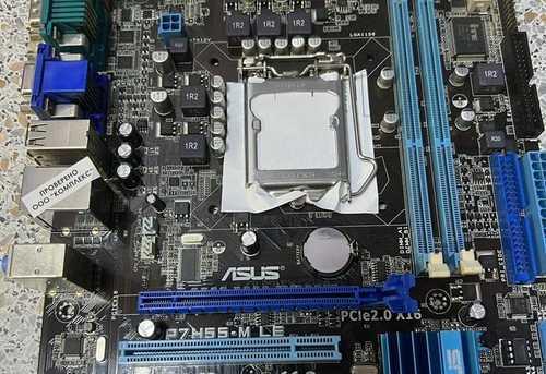 Материнская плата S1156 asus P7H55-M LE