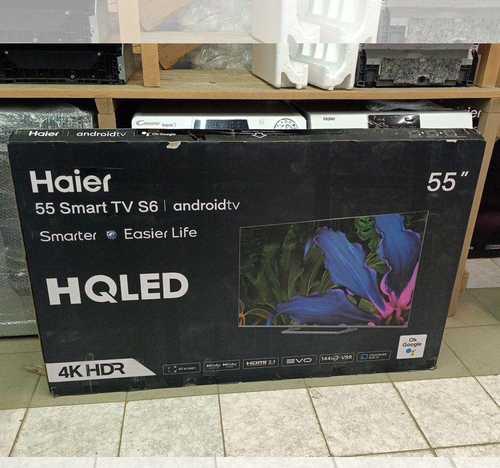 Новый телевизор Haier 55 SMART TV S6