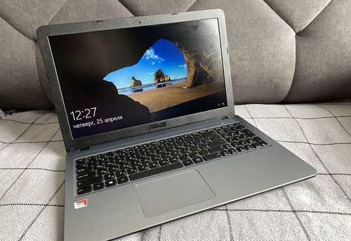 Ноутбук 15.6" ASUS R540B, 1000 ГБ, A6 9225, RAM 8 ГБ, Radeon R4