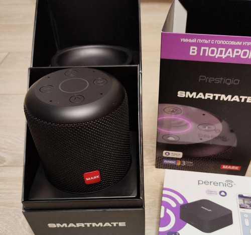 Умная колонка с Алисой Prestigio Smartmate черный