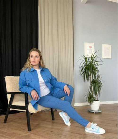 Рубашка oversize р.42 по 54