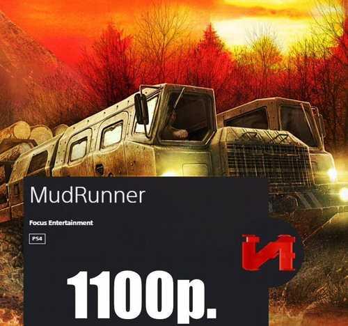 Игра MudRunner PS4\PS5