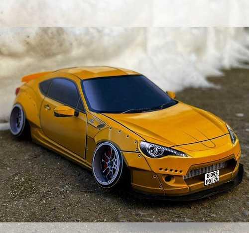 Бумажная модель автомобиля Toyota GT86 1/24