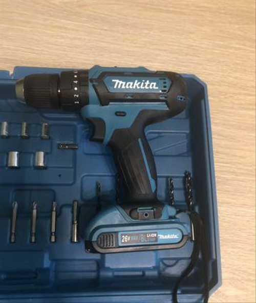 Акку. Шуруповерт Makita ударный 26v Новый