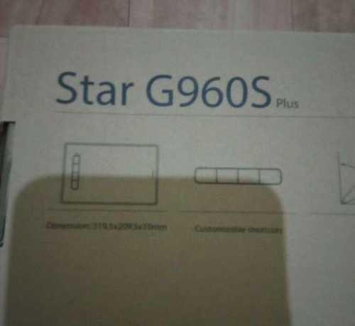 Графический планшет xp pen Star G960S plus