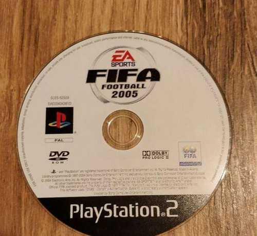 Лицензионный диск FIFA football 2005