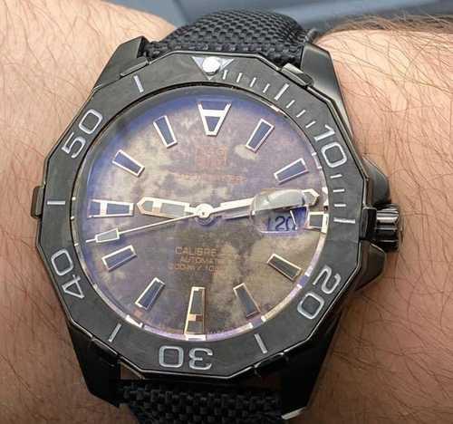 Tag Heuer Aquaracer Black мужские механические час