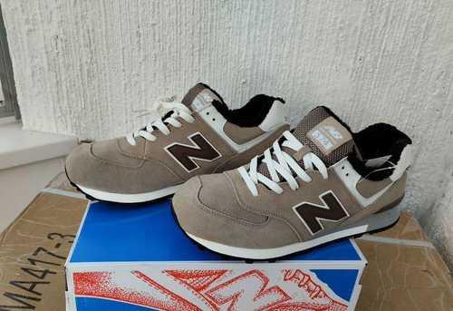 Кроссовки зимние Balance 574 NB зима с мехом