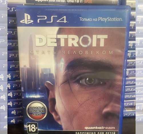 Detroit Стать человеком PS4 (б/у диск)