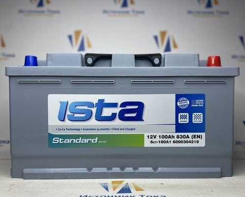 Аккумулятор ista Standart 6ст-100 (оп)