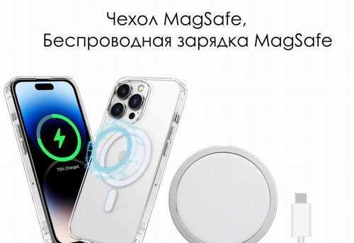 Комплект 2 в 1 для Apple iPhone 15 Pro Magsafe