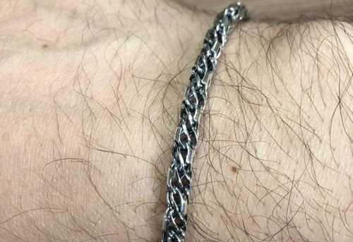 Серебряные цепи и браслеты, плетение "Круглое"