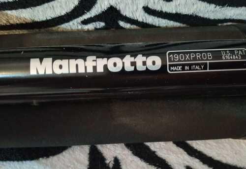 Штатив manfrotto 190xprob