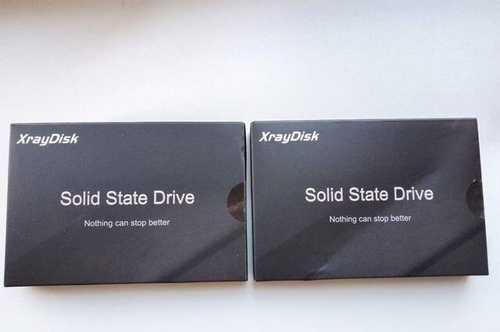 Новый ssd XrayDisk 2,5" SATA 3 120 гб в упаковке