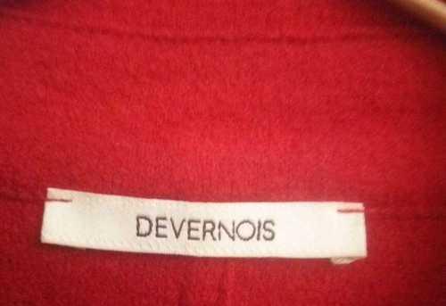 Брендовый жакет из валяной шерсти 46, Devernois