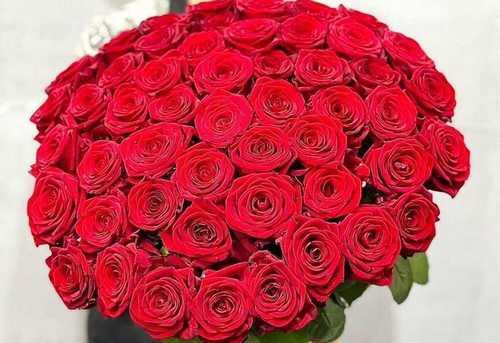 Цветы Букеты 101 Розы красные Доставка бесплатно