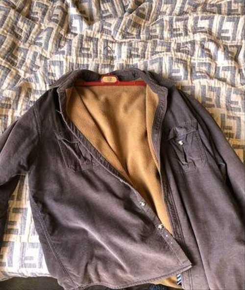 Вельветовая куртка-рубашка
