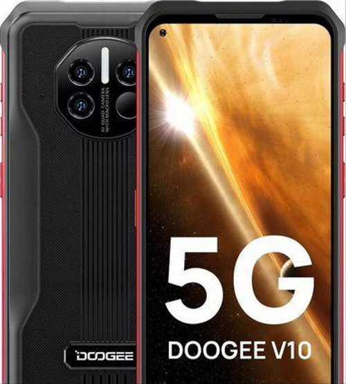 Doogee V10 8/128GB Красный