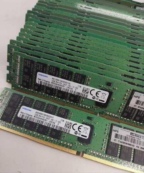 Samsung 2400 32Гб ecc HPE 809083 DDR4 rdimm