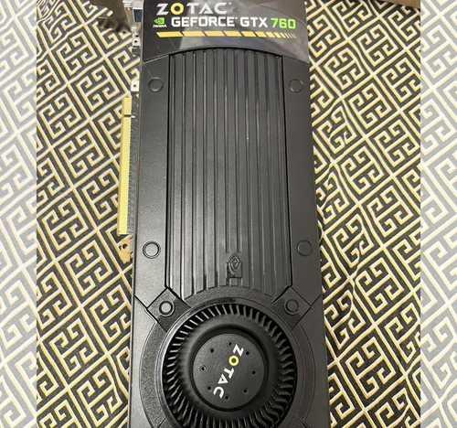 Видеокарта zotac gtx 760 2gb