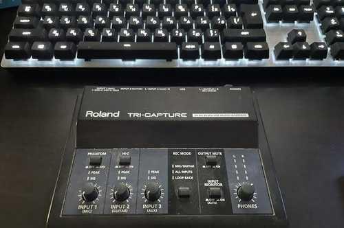 Студийная звуковая карта roland tri-capture