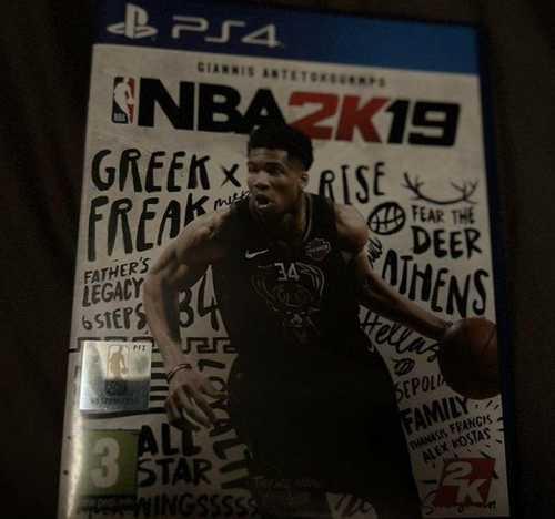 Игра для playstation ps4 NBA2k19