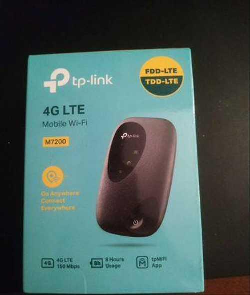 TP link M7200 4G LTE мобильный роутер