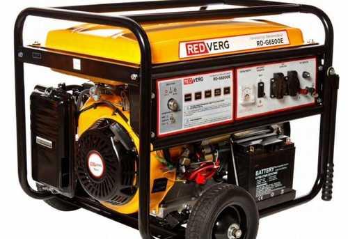Бензиновый генератор redverg RD-G6500E 6631526