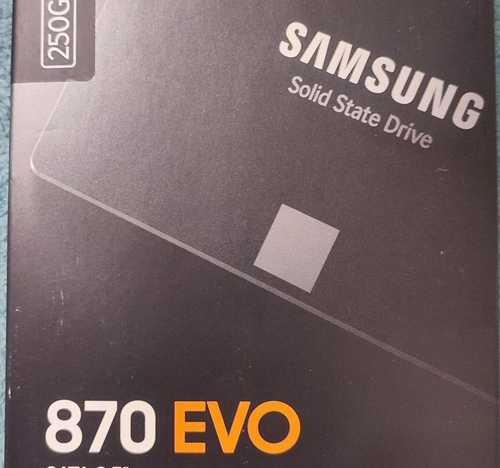 Диск Samsung SSD 870 EVO 250gb оригинал