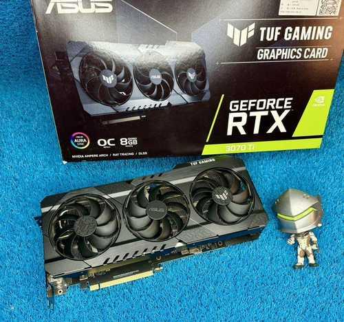 RTX 3070 Ti 8Gb Asus Tuf Gaming Топчик Идеал