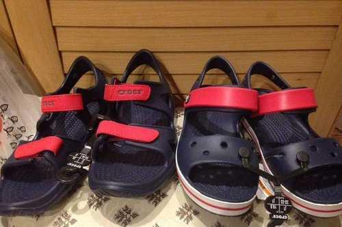 Босоножки Crocs р.32/33 и 33/34 новые оригинал